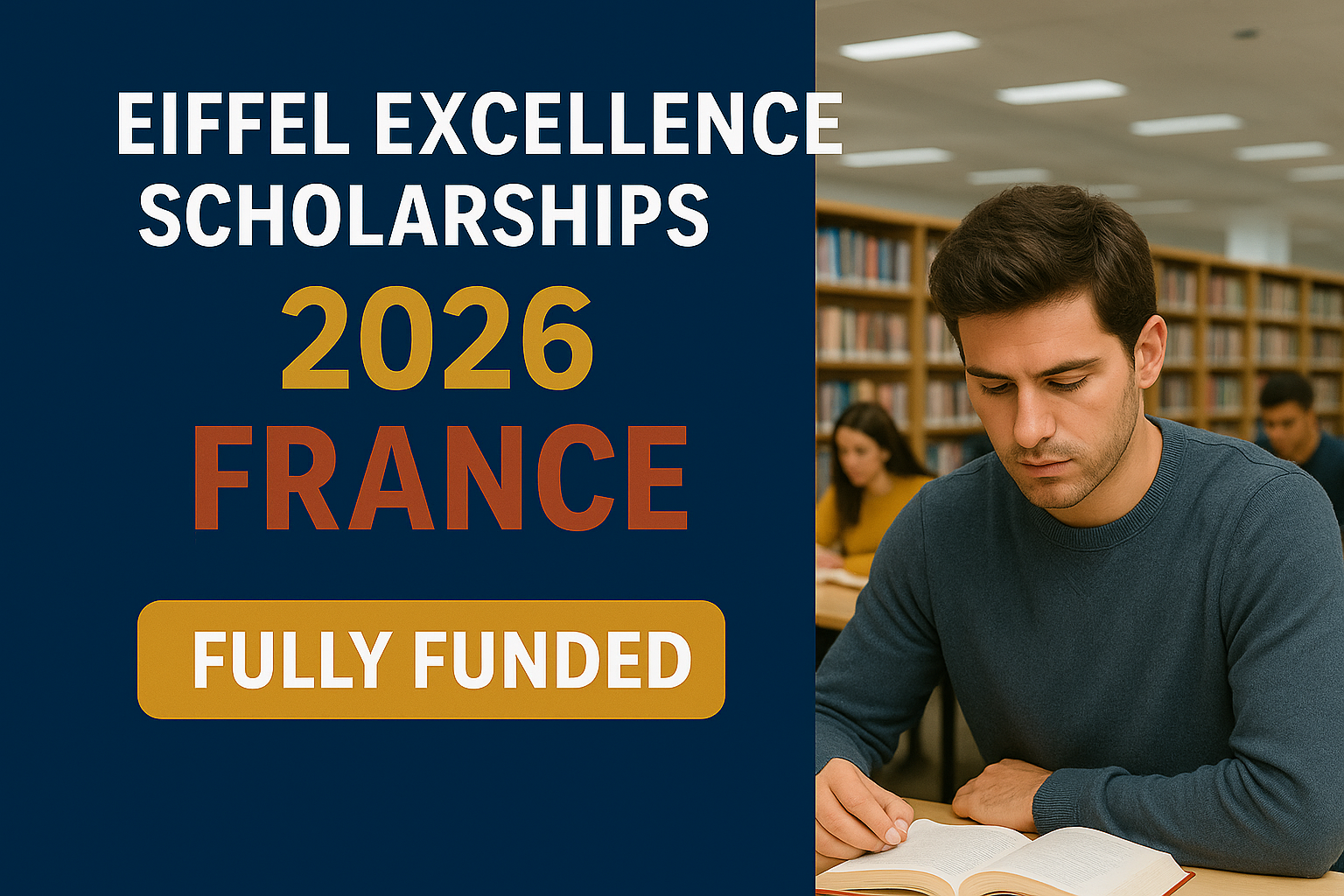 Eiffel Excellence Scholarships 2026 in France – Fully Funded